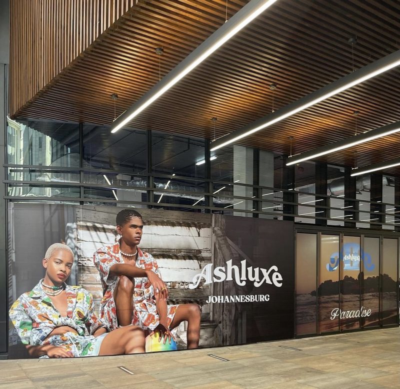 ASHLUXE JOHANNESBURG POP UP SHOP