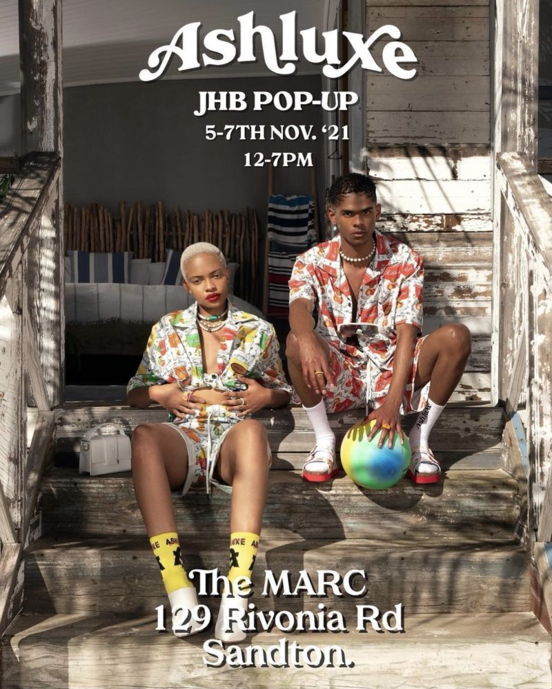 ASHLUXE JOHANNESBURG POP UP SHOP